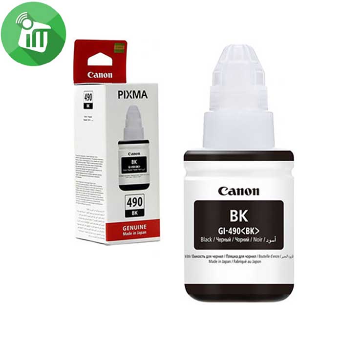 Canon GI-490 Ink Bottle For Inkjet Printing (135ml)