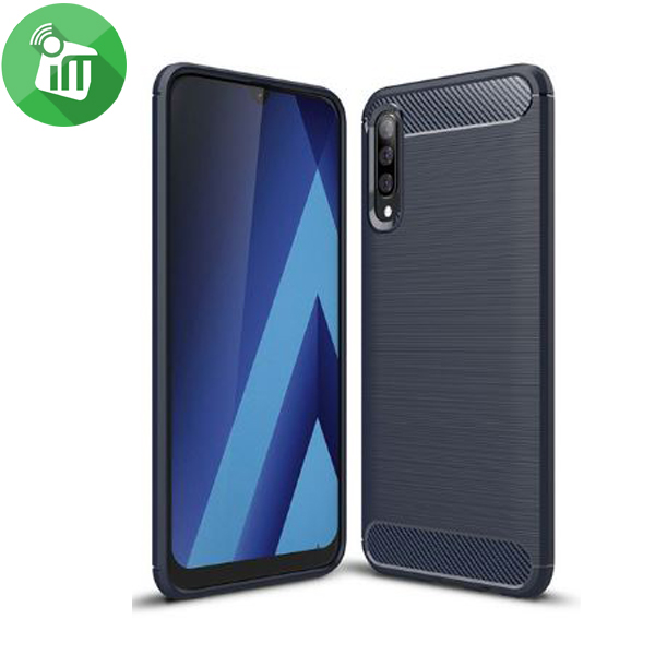 IPAKY Brushed Silicone Case Cover For Samsung Galaxy A50