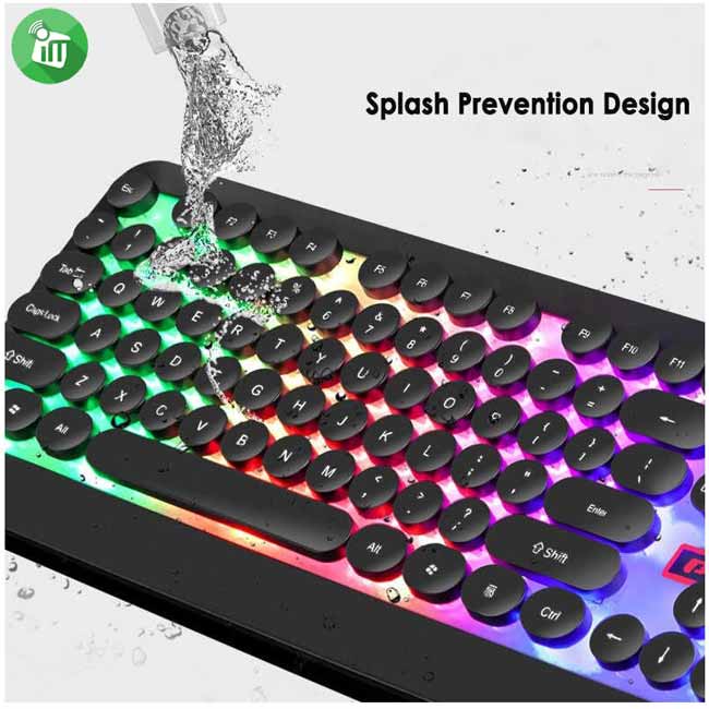 M300 Wired Gaming Keyboard With Rainbow Light | iMedia Stores