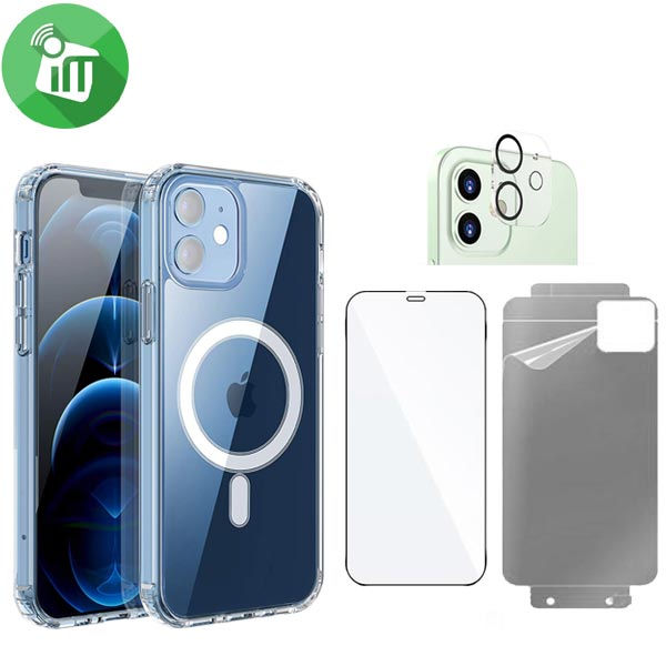 Vmax 4 in 1 360° Full Body Protection Kit For iPhone 12 mini | iMedia ...