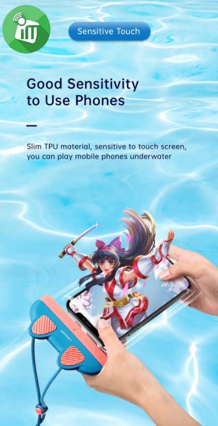 USAMS US-YD010 Mobile Phone Waterproof Bag (7-inch) | iMedia Stores