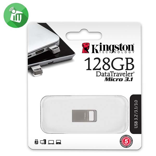 Kingston DataTraveler Micro USB 3.1 128GB | iMedia stores S