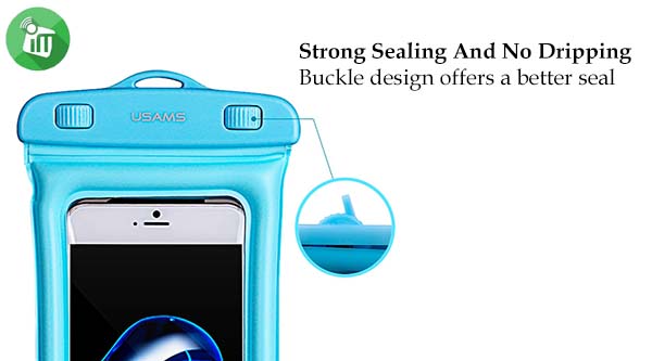 USAMS US-YD007 Mobile Phone Waterproof Bag (6-inch) | iMedia Stores