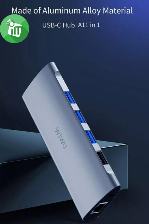 WiWU Alpha 11 in 1 USB-C All in One Hub | iMedia Stores