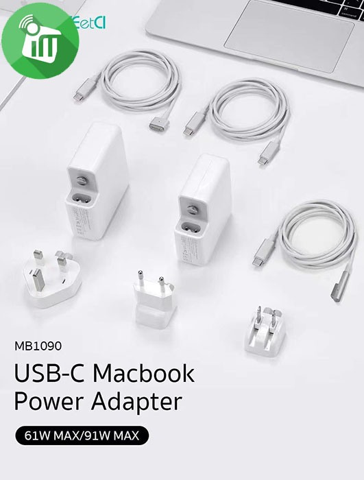 COTEetCI MB1090 96W USB-C Power Adapter With Cable USB-C