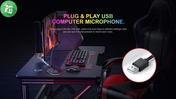 Havit GK57 RGB Wired Gaming Omnidirectional Mic