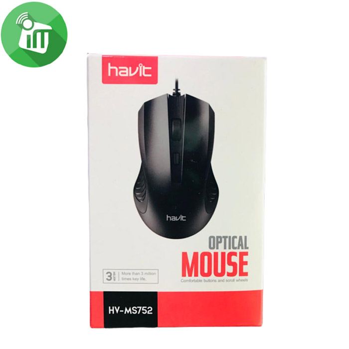 Havit MS752 1200 DPI Wired Mouse | iMedia Stores