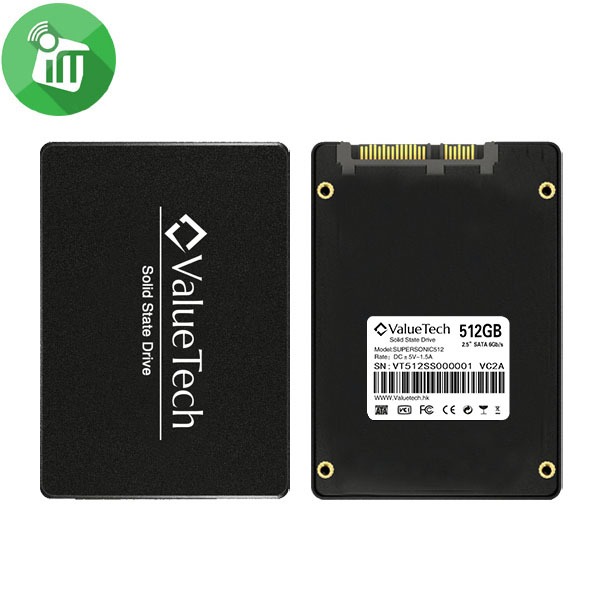 ValueTech Solid State Drive 2.5″ SATA SSD 512GB | iMedia Stores