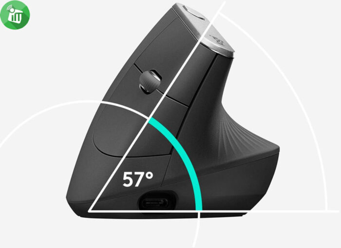 Logitech MX Vertical Advanced Ergonomic Wireless Mouse