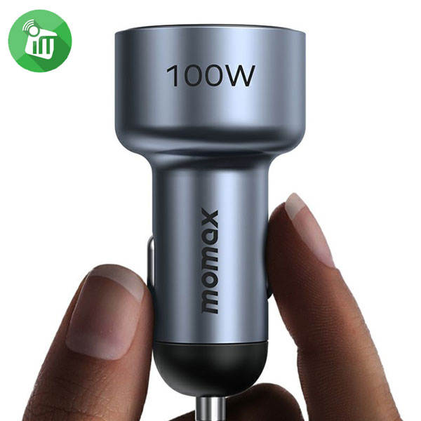 MOMAX UC17 MoVe 100W Triple Fast Charge Car Charger