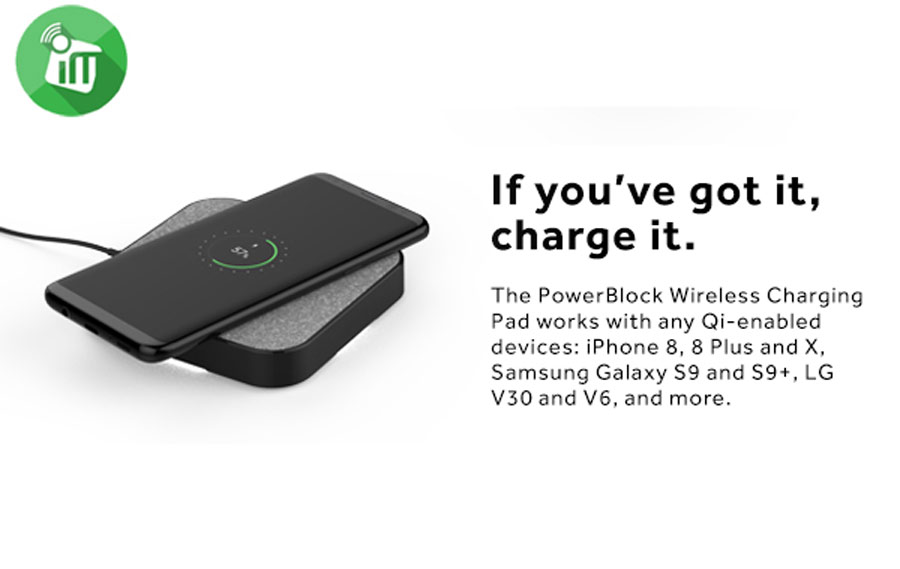 Griffin PowerBlock 15W Wireless Charging Pad | iMedia stores