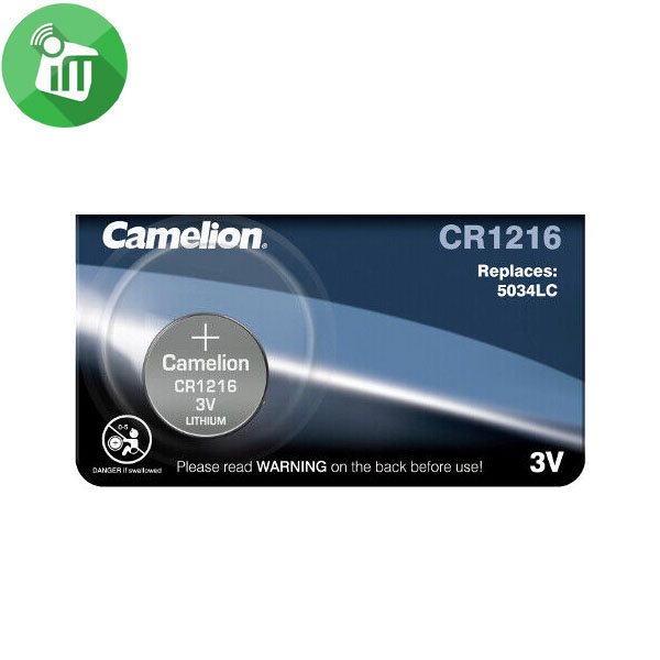 Camelion Lithium Battery CR1216 – 3V 1Pcs - iMedia Stores