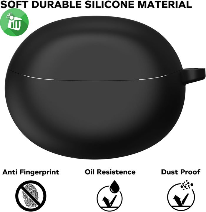 Pod Pocket Silicone Cover For Oppo Enco Air2 Pro With Keychain