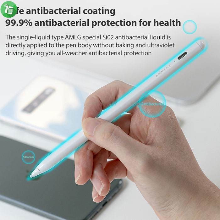 Momax TP3 One Link 2-In-1 Active Stylus Pen iOS / Android | iMedia stores